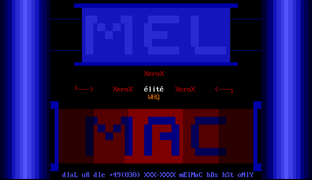 ASCII Art and ANSI Art by Roy/SAC - Text Art in General and VGA Pixel Art
