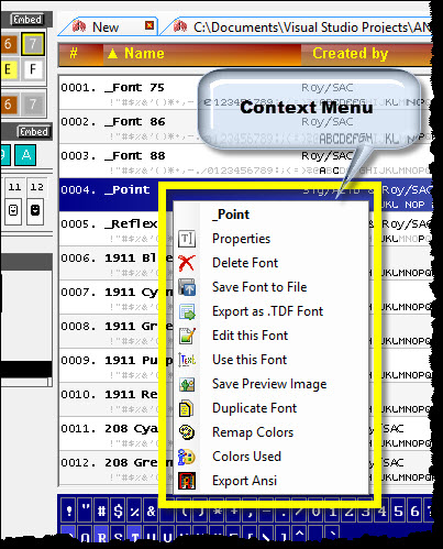 ATE-Ansi Text Editor