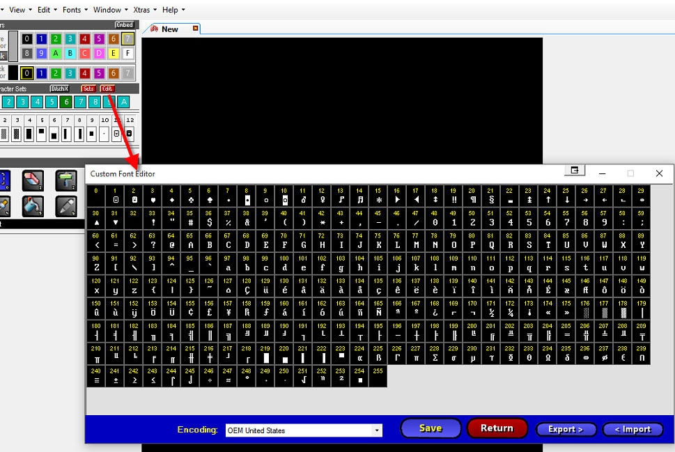 ATE-Ansi Text Editor